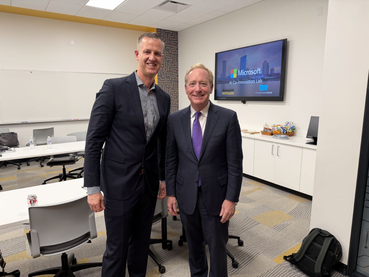 Microsoft executive meets with local leadership - MMAC
